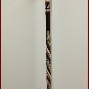 Walking Stick Cane Handmade Wooden Stick High Quality Unique - Etsy