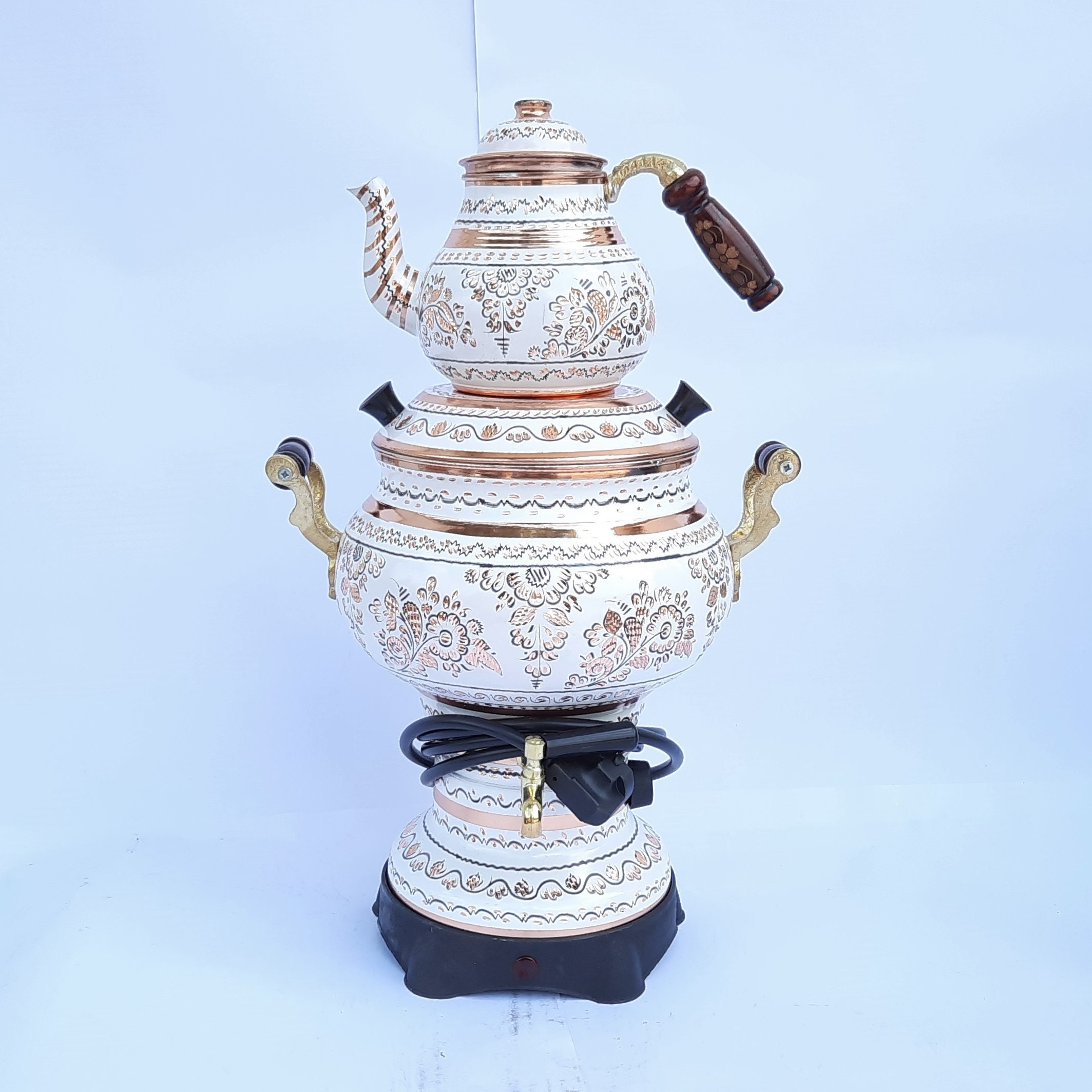 Electric Samovar Tea Maker Coffee Maker Copper Samovar | Etsy