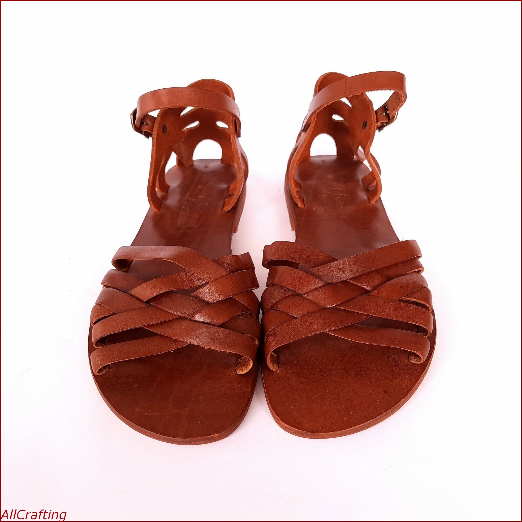 Roman Gladiator Sandals Greek Sandals Elegant Leather Bodrum | Etsy
