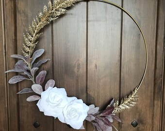 Modern wreath | Etsy