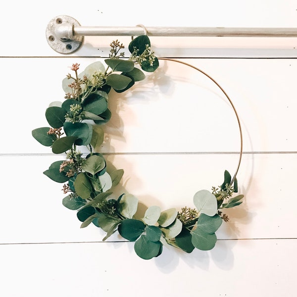 Modern Wreath - Etsy
