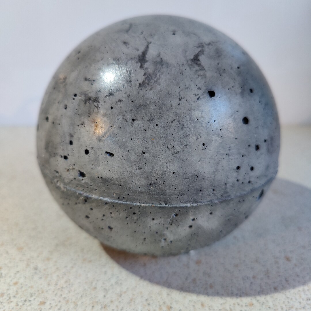 Concrete Cement Garden Sphere/ball Medium 13.5cm Wide. - Etsy