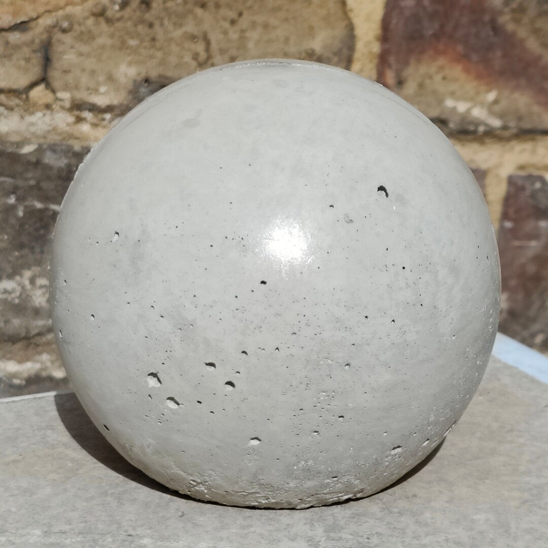 Concrete Cement Garden Sphere/ball Large/med 10cm. Sealed. - Etsy UK