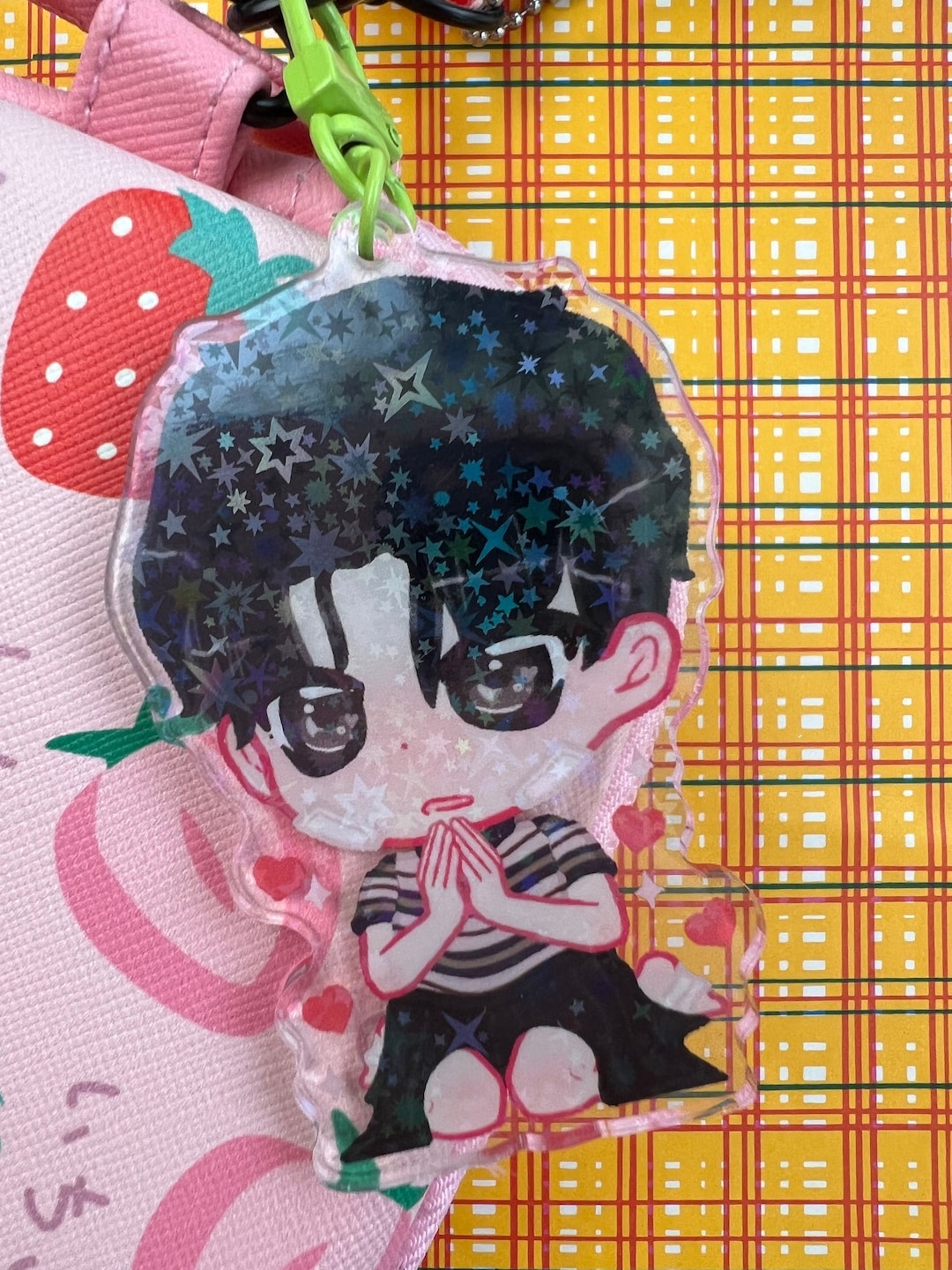 Yoon Bum Killing Stalking Holographic Acrylic Charm - Etsy