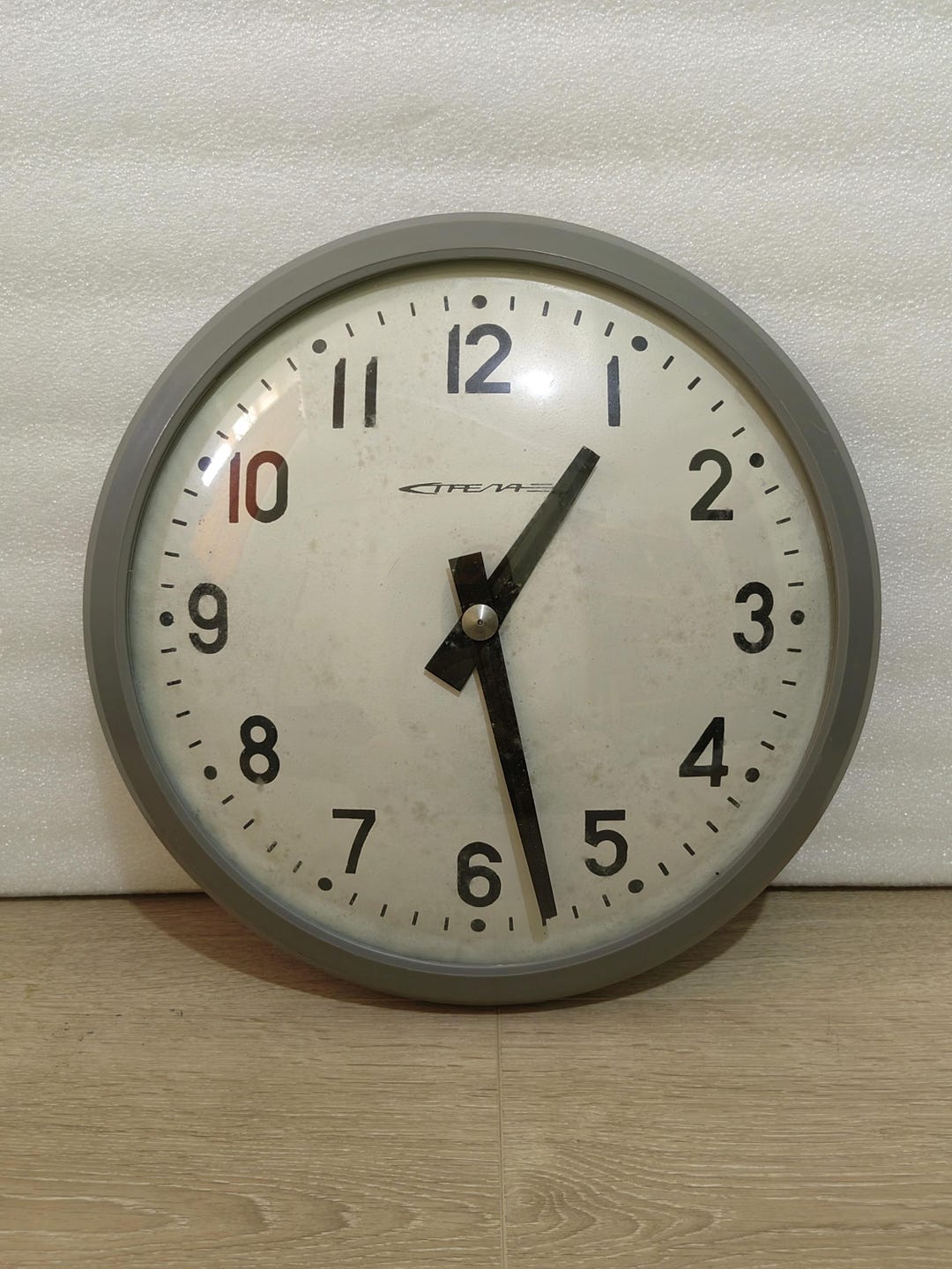 Vintage Factory STRELA Wall Clock Soviet Era School Wall Clock for ...