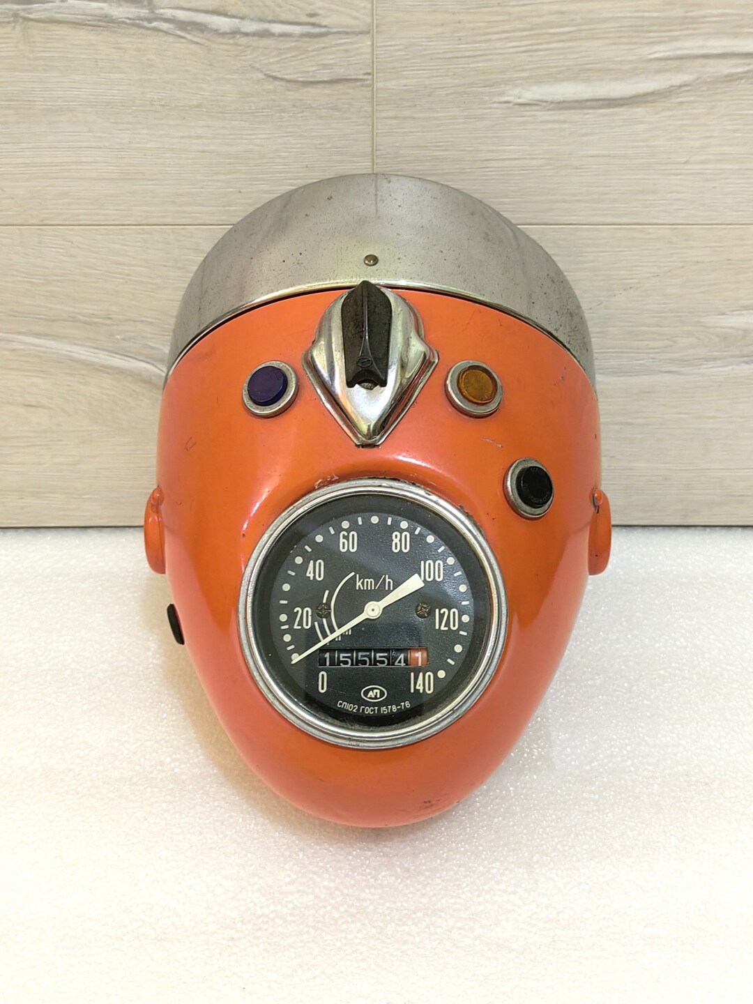 Vintage Motorcycle Headlight, Metal Searchlight, Motorbike Headlight ...