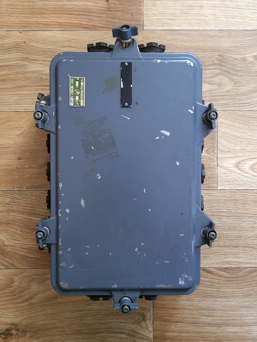 13" * 7" Industrial Electric Junction Box With 14 Outputs Soviet Bunker ...