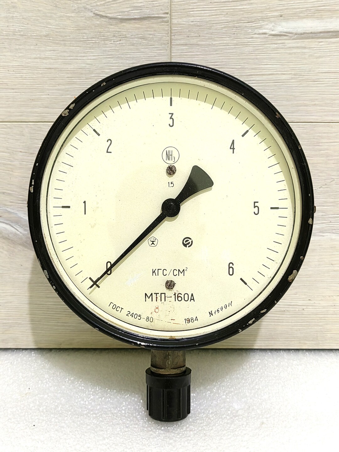 Vintage Large Manometer USSR Pressure Gauge Made in 1984. - Etsy