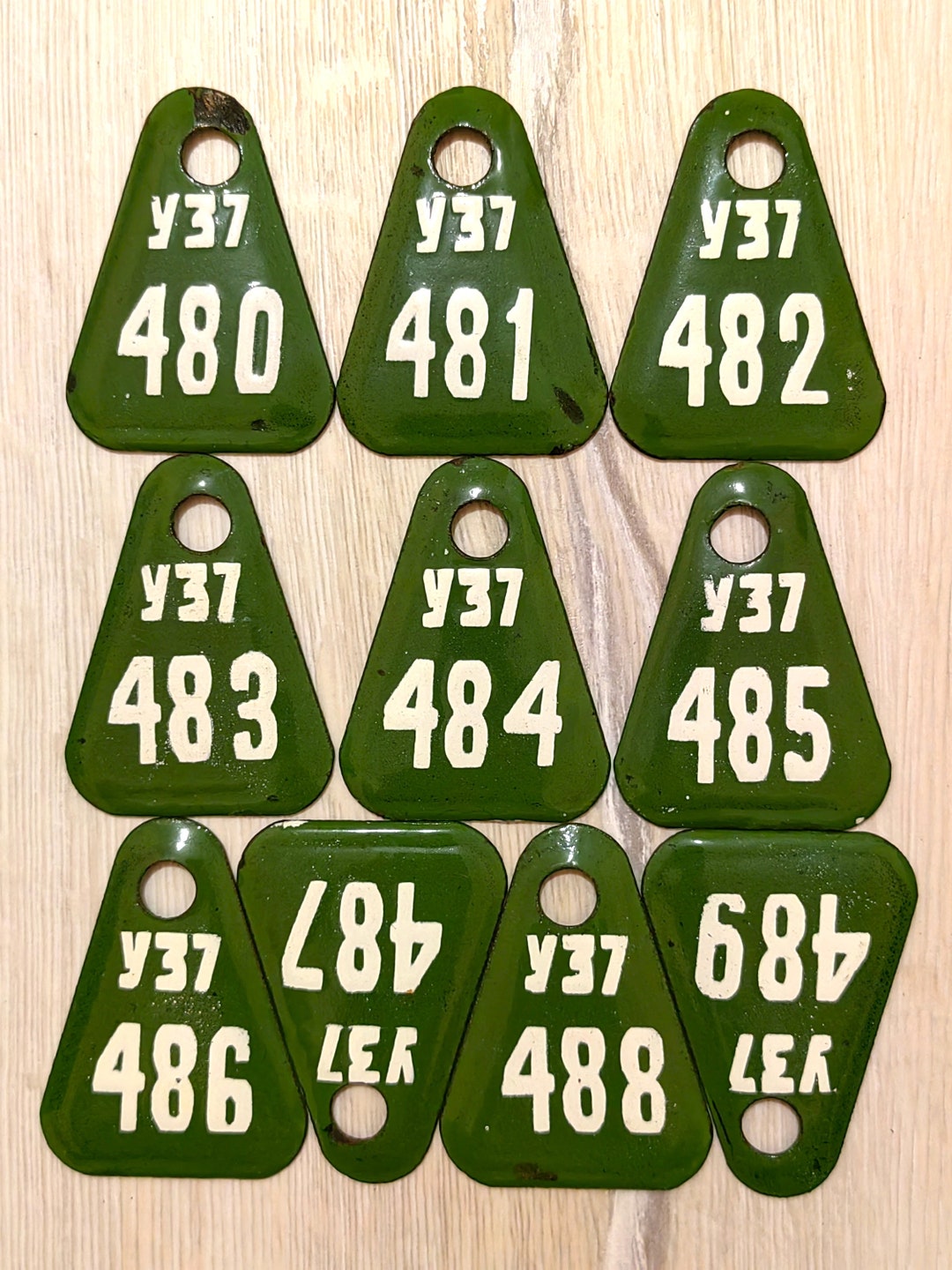 Vintage Soviet Era Metal Wardrobe Tag Sign Dressing Room - Etsy