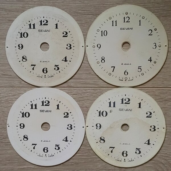 Clock Face Charm - Etsy