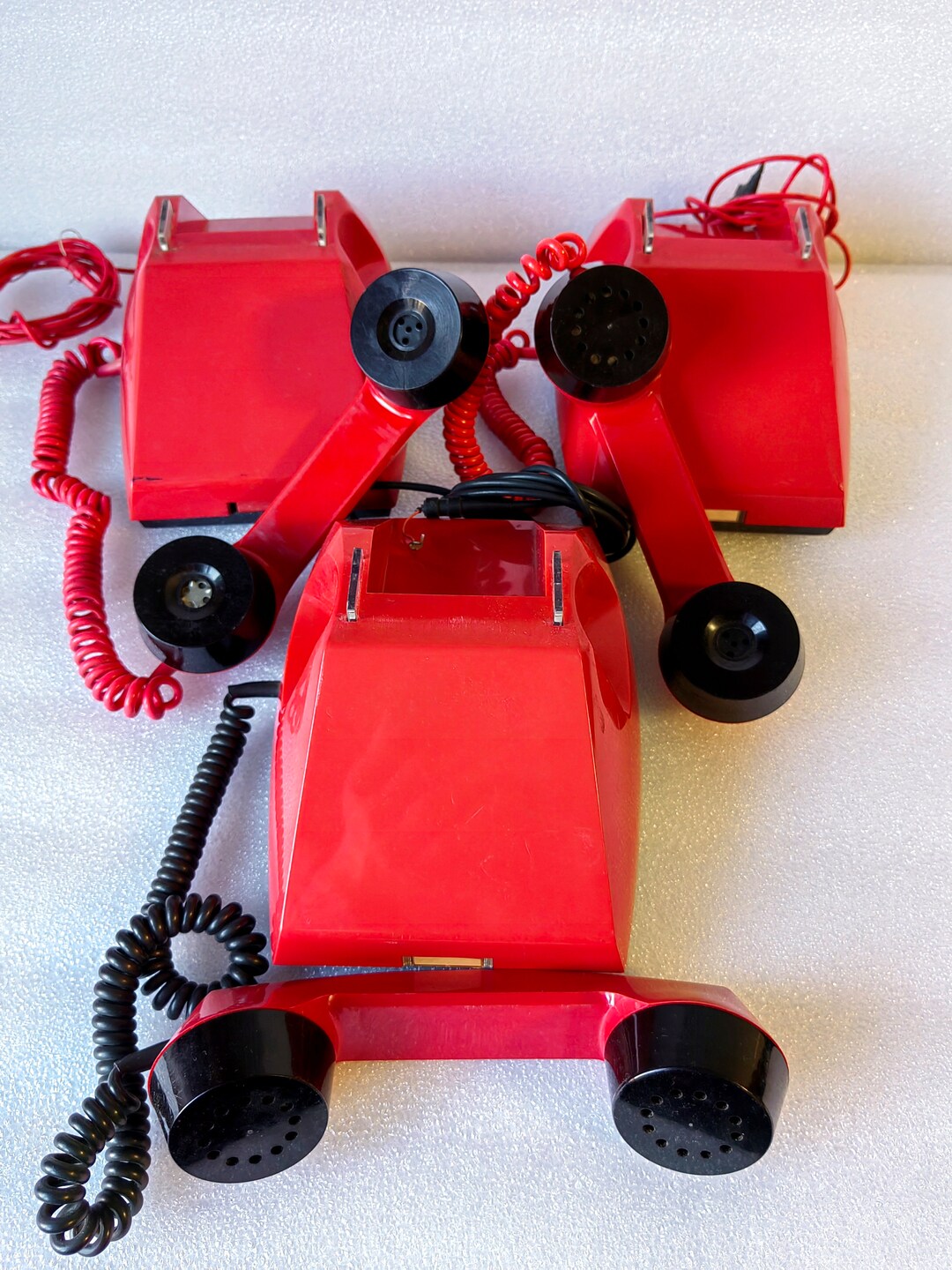 Set of 3 USSR Telephone for Intercom Soviet Commanders Intercom ...