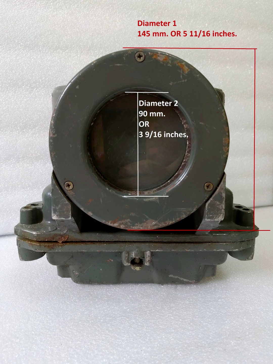 Vintage Some Kind of Mine Traffic Light Heavy Duty Industrial Mine ...