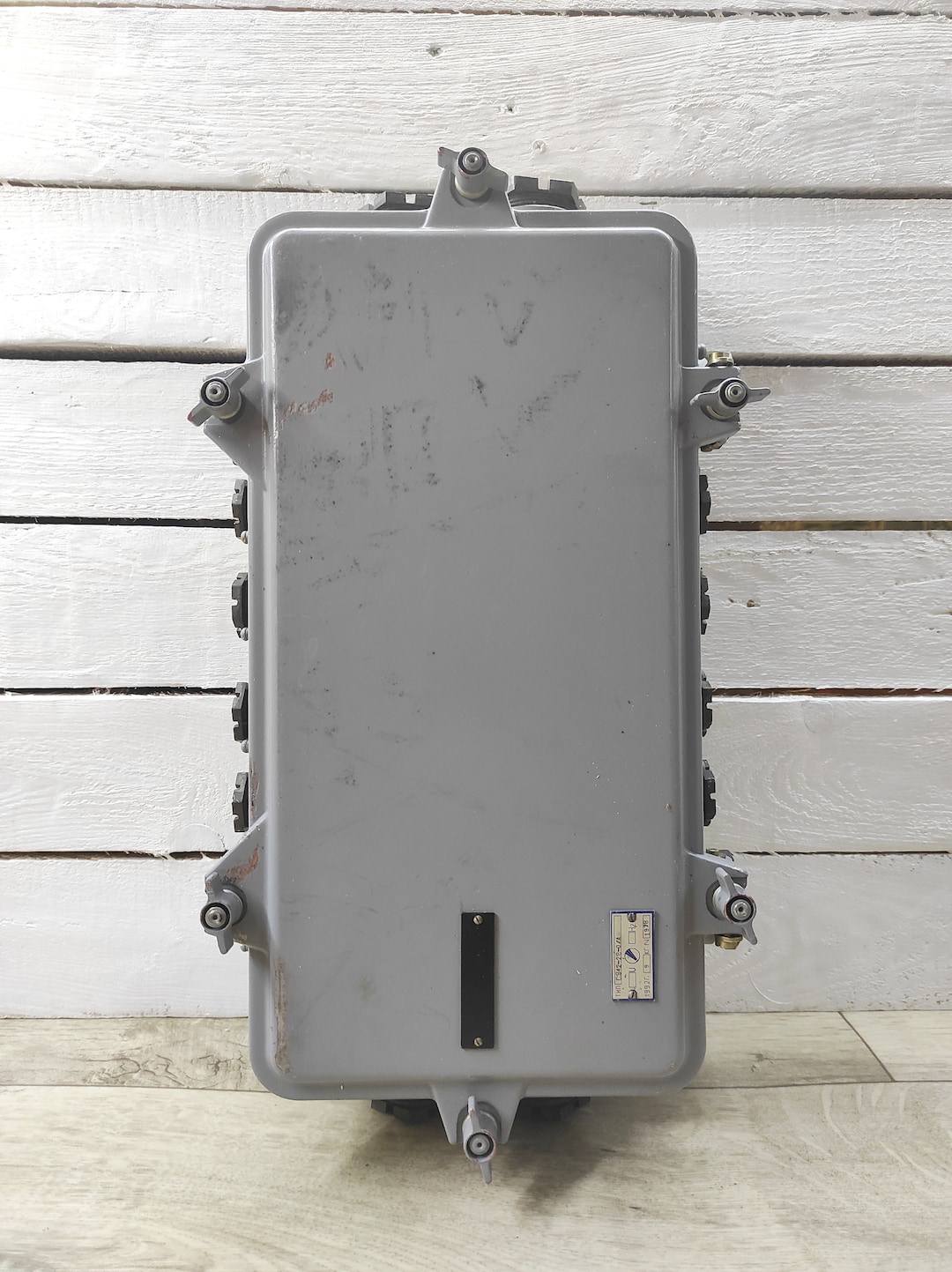 15 8 Vintage Industrial Electrical Junction Box With 16 Outputs Soviet ...