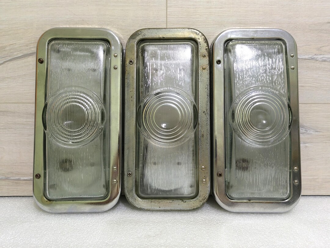 3 Pcs. Vintage USSR Vehicle Reading Light Vintage Soviet Truck Interior ...