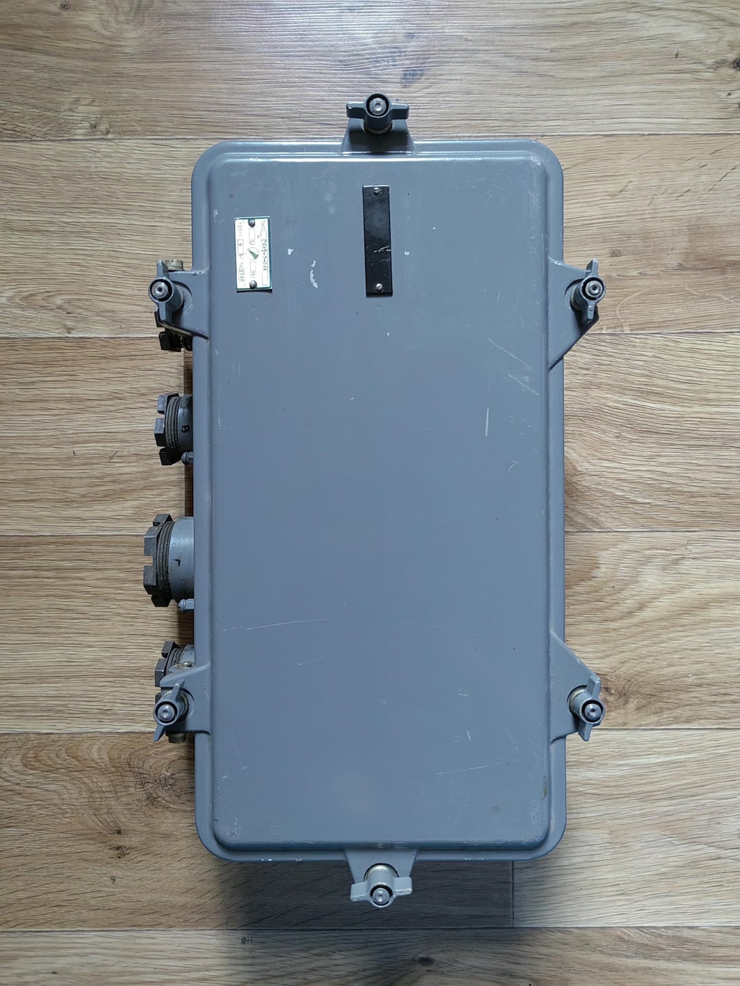 15" * 7" Industrial Electric Junction Box With 6 Outputs Soviet Bunker ...