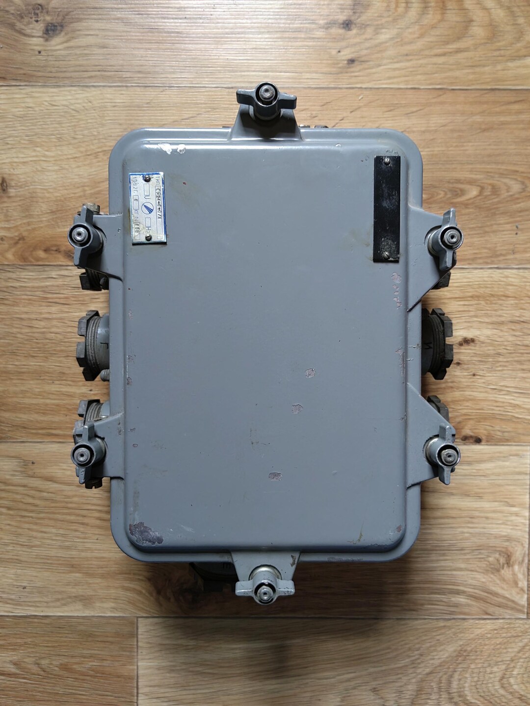 9" * 6" Vintage Industrial Electrical Junction Box With 10 Outputs ...