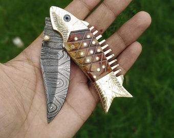Fish Pocket Knife - Etsy