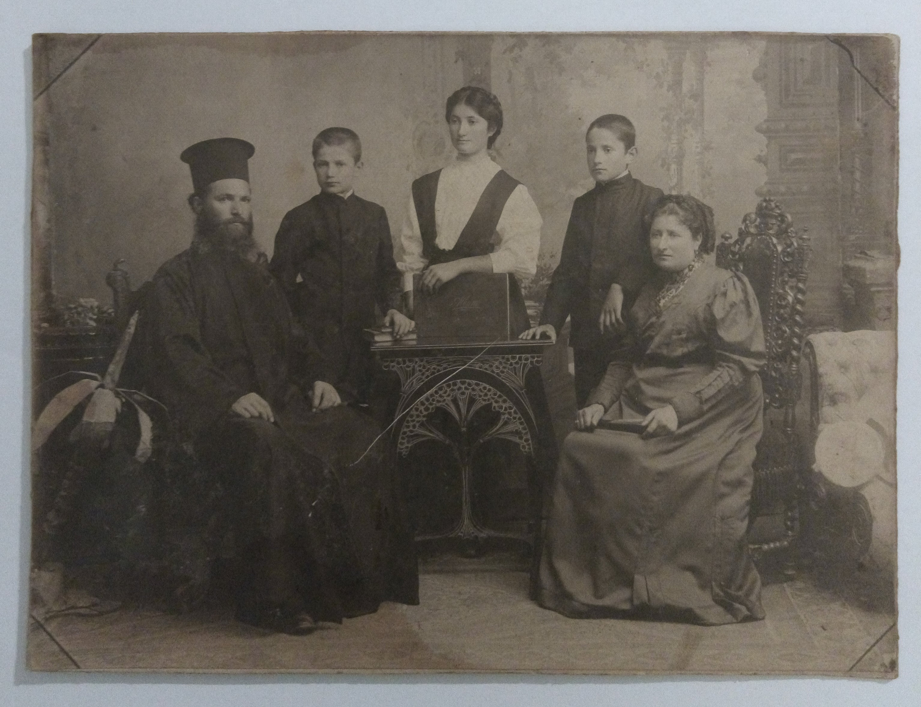 Orthodox Parish Priest With His Family/old Photos/vintage From the ...