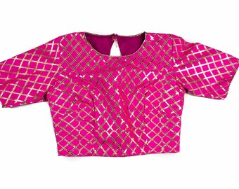 Open Back Saree Blouse - Etsy