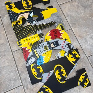 Hand Painted Batman Letters PER LETTER - Etsy