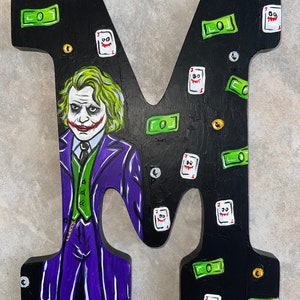 Hand Painted Batman Letters PER LETTER - Etsy