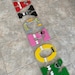 Hand Painted Power Rangers Letters PER LETTER - Etsy