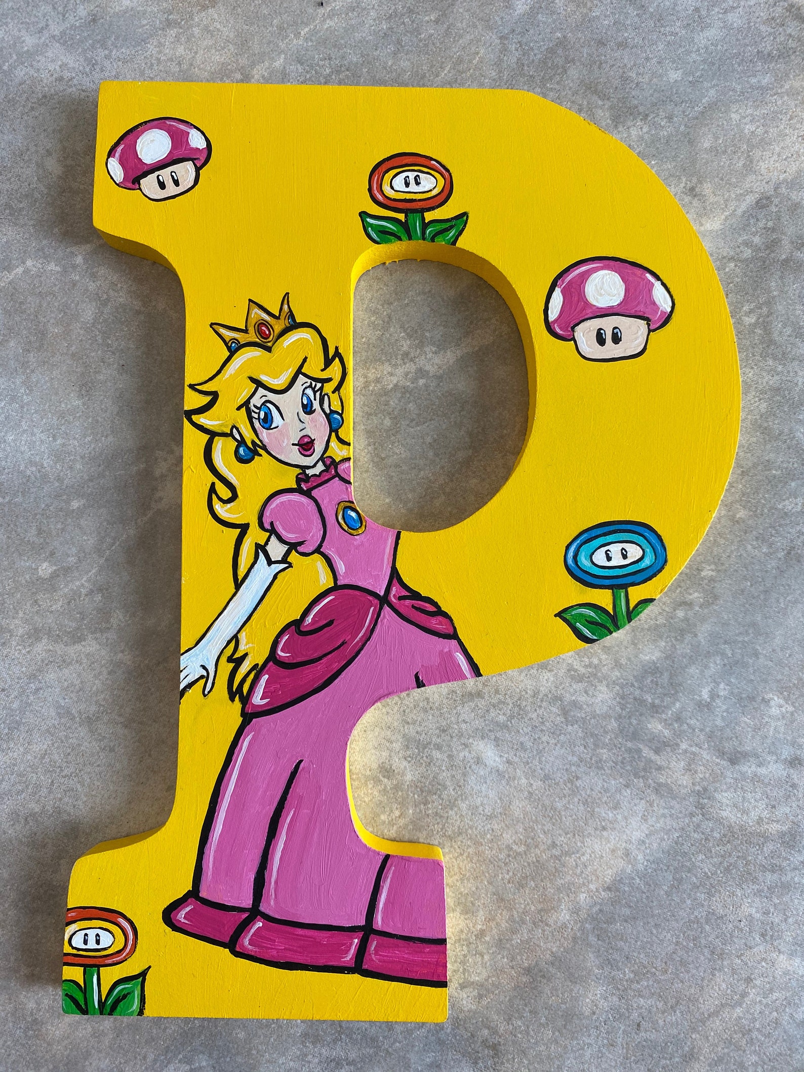 Hand Painted Video Game Letters PER LETTER - Etsy