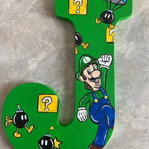 Hand Painted Video Game Letters (PER LETTER) - Etsy