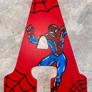 Hand Painted Superhero Letters PER LETTER - Etsy