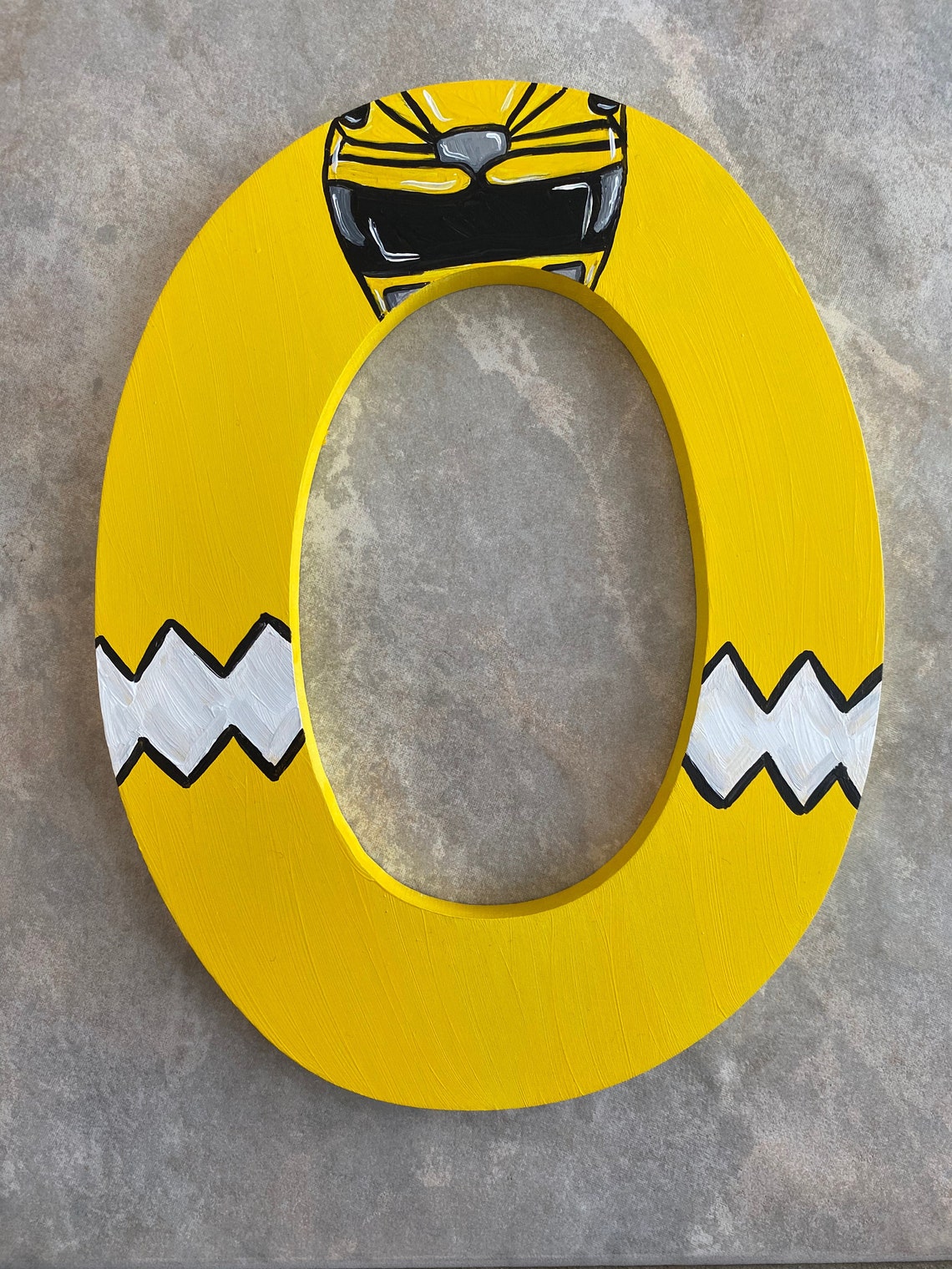 Hand Painted Power Rangers Letters PER LETTER | Etsy