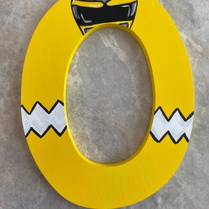 Hand Painted Power Rangers Letters PER LETTER | Etsy