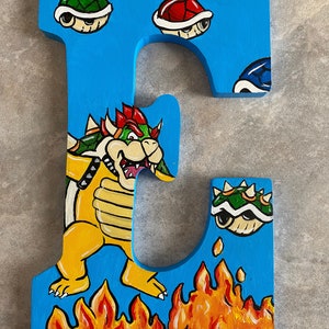 Hand Painted Video Game Letters (PER LETTER) - Etsy