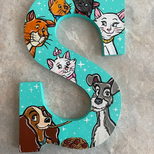 Painted Wood Letters - Etsy