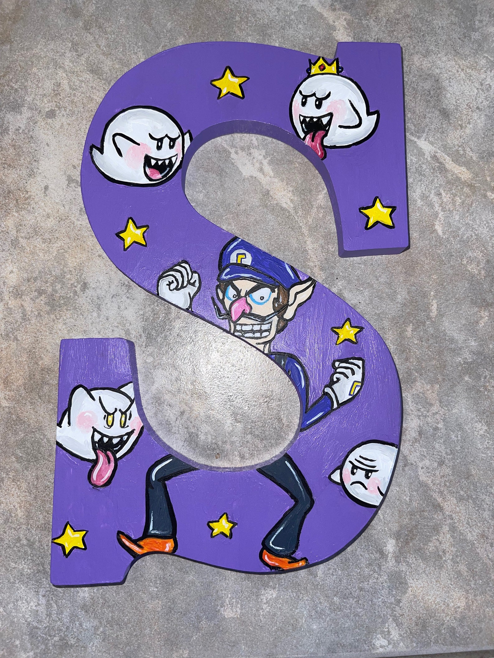Hand Painted Video Game Letters PER LETTER - Etsy