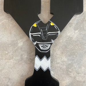 Hand Painted Power Rangers Letters PER LETTER | Etsy
