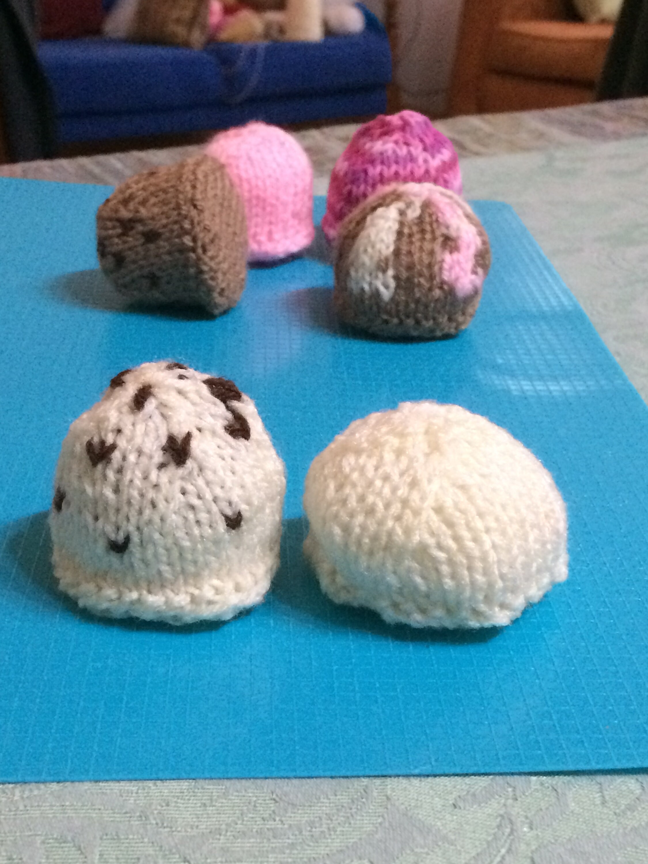 Ice Cream/marshmallow Knitting Pattern. - Etsy