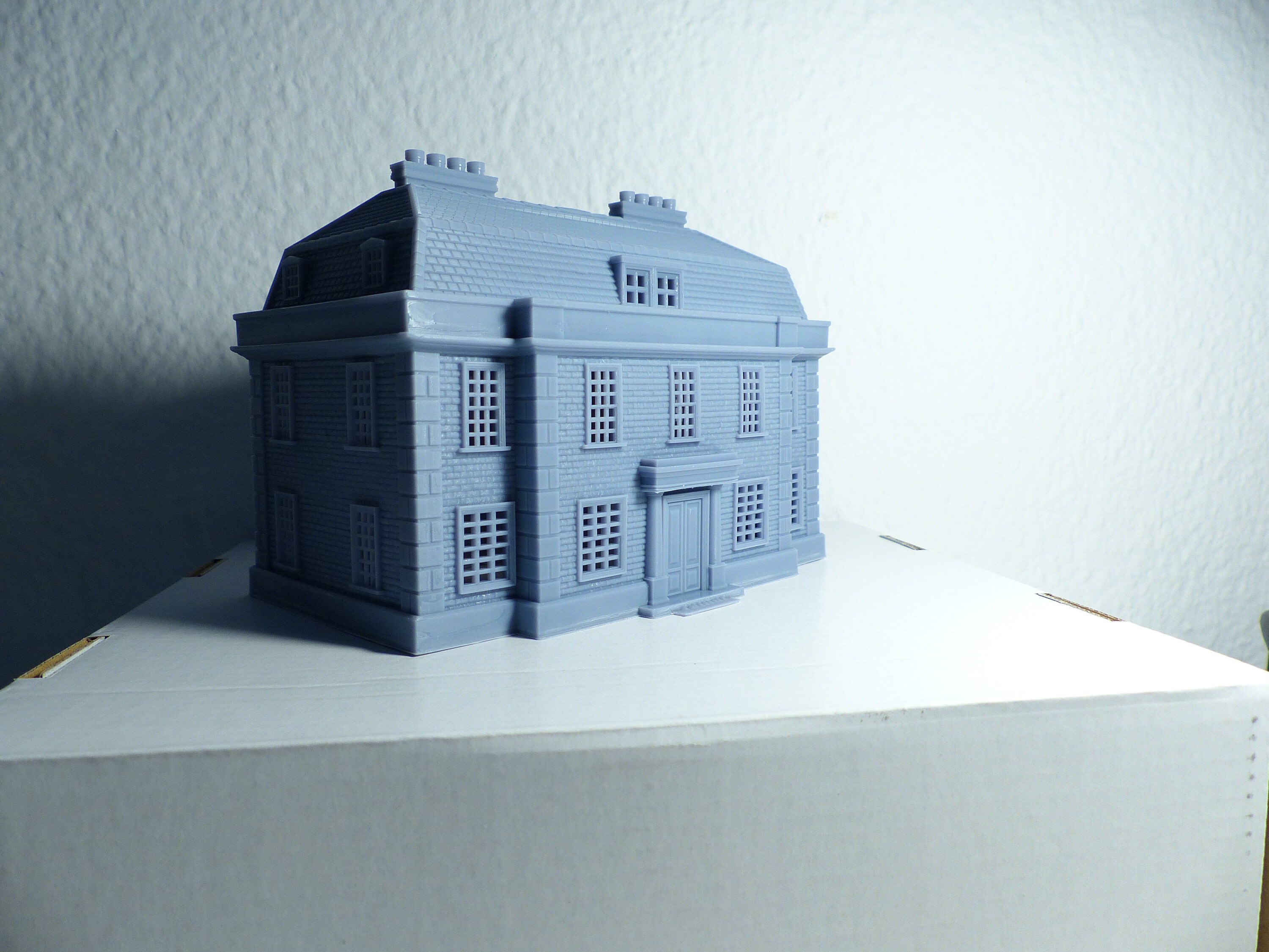 HO Scale Classic Georgian Style House 1:87 for Diorama | Etsy