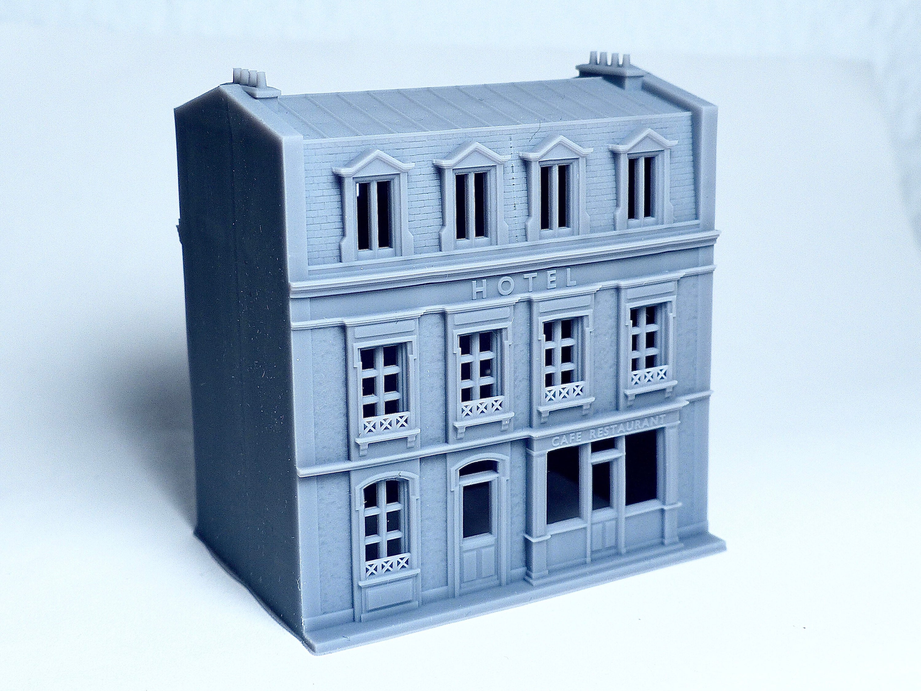 N Scale Hotel Restaurant 1/160 for Diorama Modeling Kit - Etsy