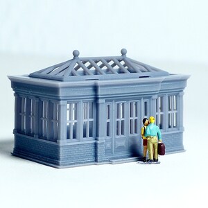 N Scale British Orangerie - 1:160 for Diorama Modeling Kit - Building ...
