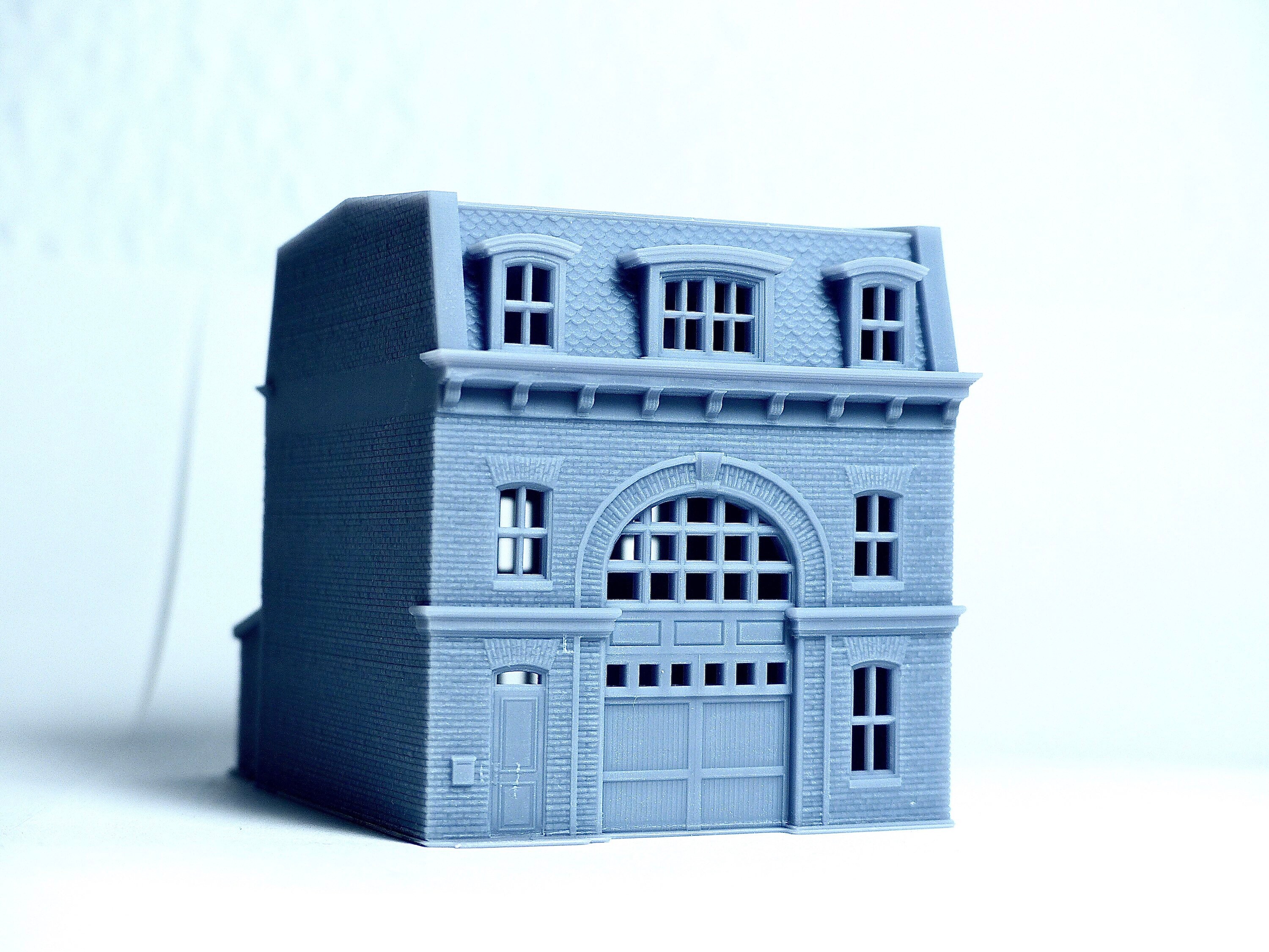 N Scale Carriage House - 1:160 for Diorama Modeling Kit - Building#32 ...