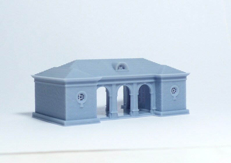 N Scale Pavillon House 1:160 for Diorama Modeling Kit - Etsy