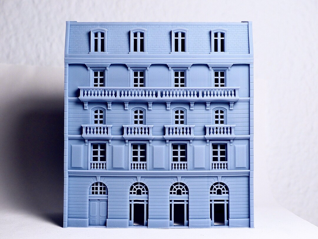 N Scale European Traditional Street Building - 1:160 for Diorama ...