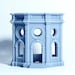 Temple-like Octagonal Pavilion - N Scale 1:160 for Diorama Modeling Kit ...