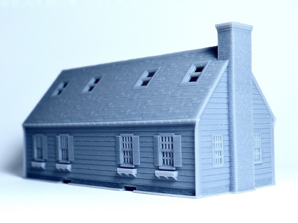 N Scale Cape Cod Style House 1:160 for Diorama Modeling Kit - Etsy