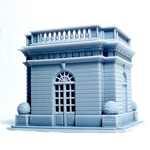 HO Scale Classic Pavilion Building - 1:87 for Diorama Modeling Kit ...