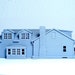 N Scale Farmhouse Style House 1:160 for Diorama Modeling Kit Building27 ...