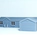 N Scale Ranch House With Parking 1:160 for Diorama Modeling - Etsy