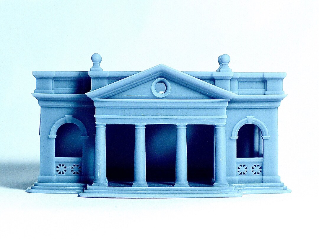 Classic Garden Building - N Scale 1:160 for Diorama Modeling Kit ...