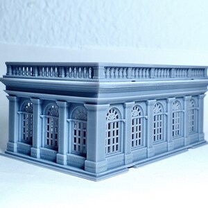 HO Scale Pavilion Building - 1:87 for Diorama Modeling Kit - Building ...