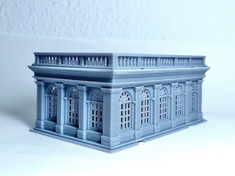 HO Scale Pavilion Building 1:87 for Diorama Modeling Kit - Etsy